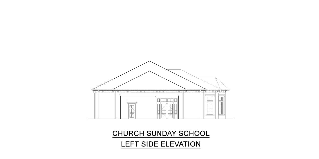 Traditional Sunday School, One-Story - Calbert Design